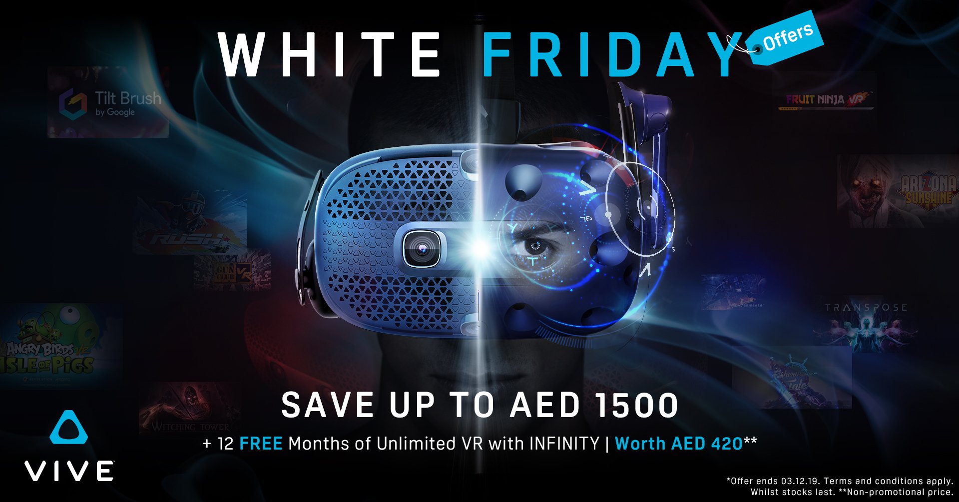 The Savings Are Real – Thousands of Dirhams off Vive Virtual Reality ...