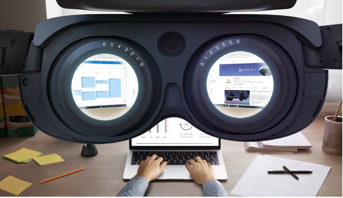VIVE Desk Brings Multi-screen XR Streaming to VIVE XR Elite | VIVE Blog
