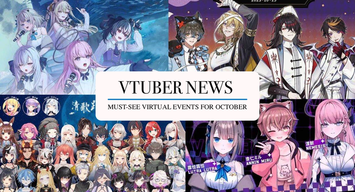 VTuber Events Worth Checking Out This October | VIVE Blog